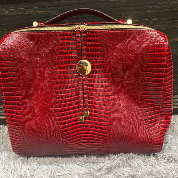 Estee Lauder | Bags | Este Lauder Faux Leather Textured Makeup Bag ...